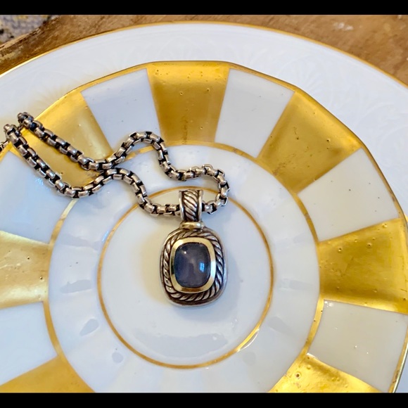 David Yurman | Jewelry | David Yurman Box Chain And Pendant | Poshmark